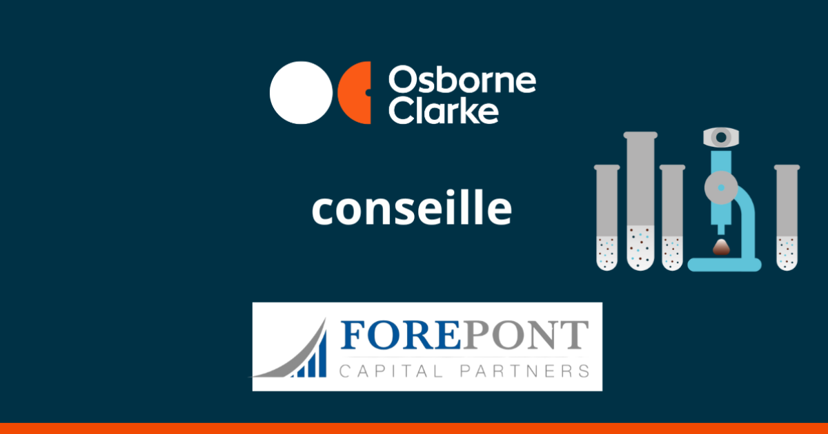 Osborne Clarke advises Forepont Capital Partners | Osborne Clarke